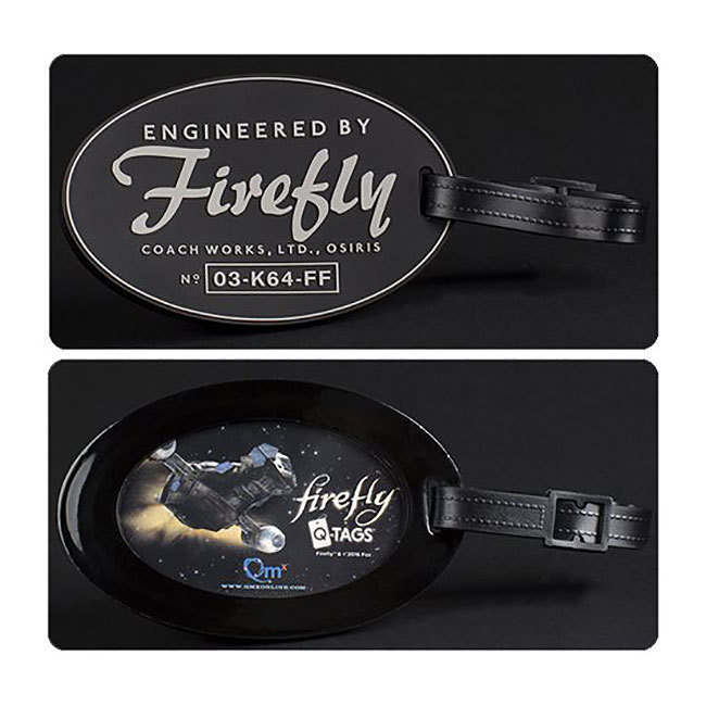 Firefly Q-Tag Logo Travel Bag Luggage Tag